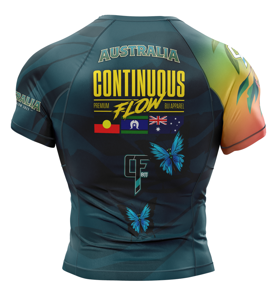 Echidna Australiana Short Sleeve Rashguard – Continuous Flow BJJ
