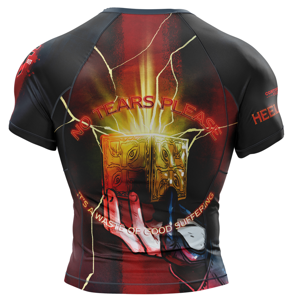 Continuous Flow Heelraiser Rashguard Short Sleeves – Continuous Flow BJJ Continuous Flow Heelraiser Rashguard Short Sleeves – Continuous Flow BJJ