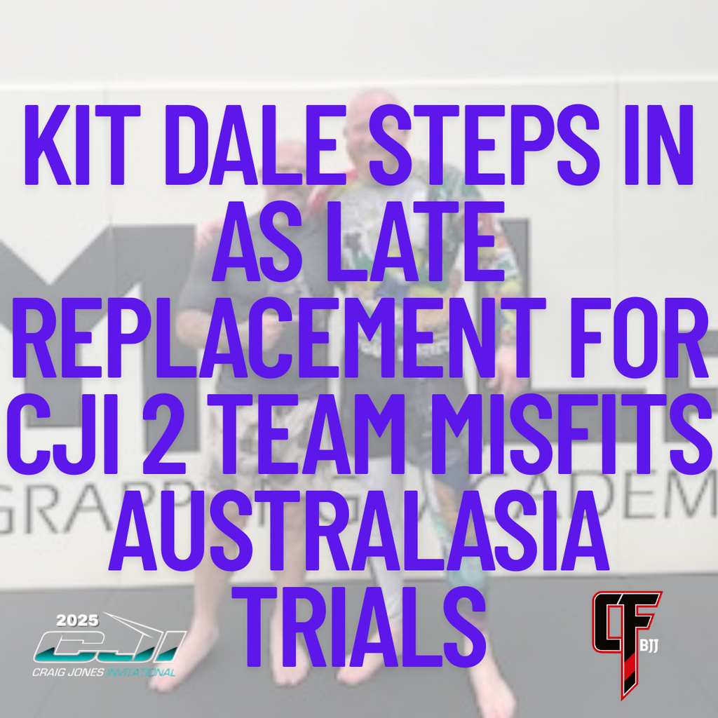 Kit Dale Steps In as Late Replacement for CJI 2 Team Misfits Australas ...