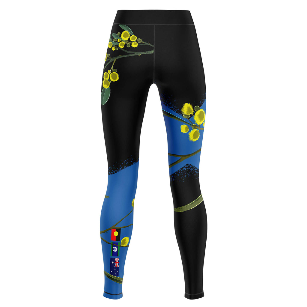 Wattle Spats Blue – Continuous Flow BJJ
