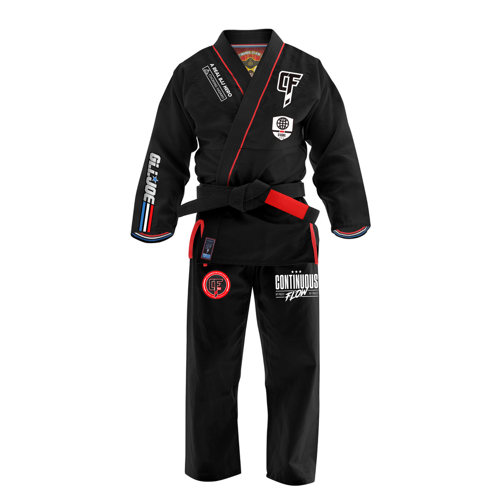 Gi-I. Joe Pearl Weave Gi (Black) – Continuous Flow BJJ