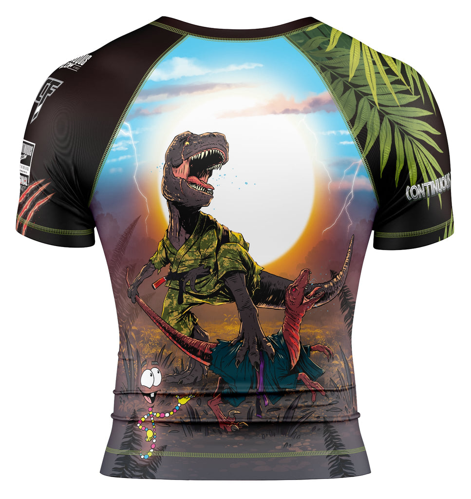 Gi Rex Short Sleeve Dinosaur Rashguard – Continuous Flow BJJ