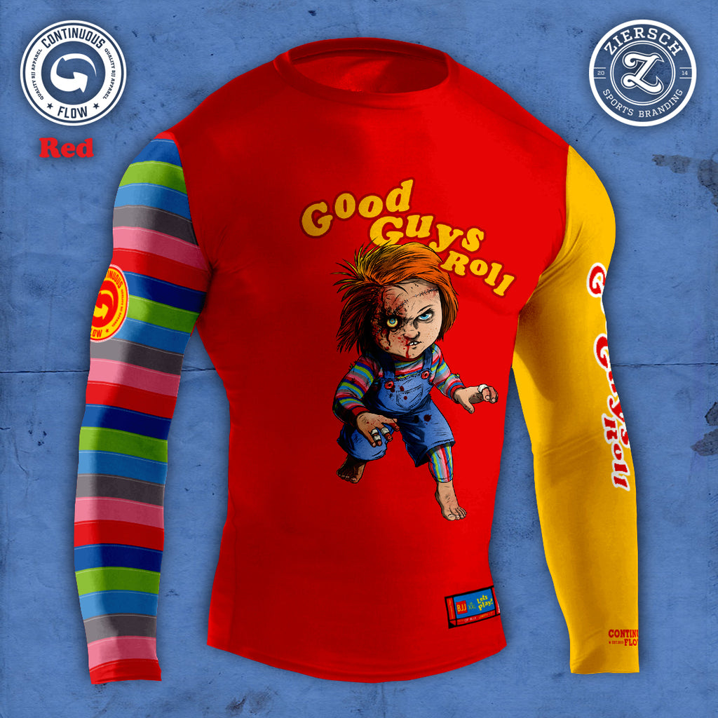 Continuous Flow Chucky Rashguard (RED) – Continuous Flow BJJ