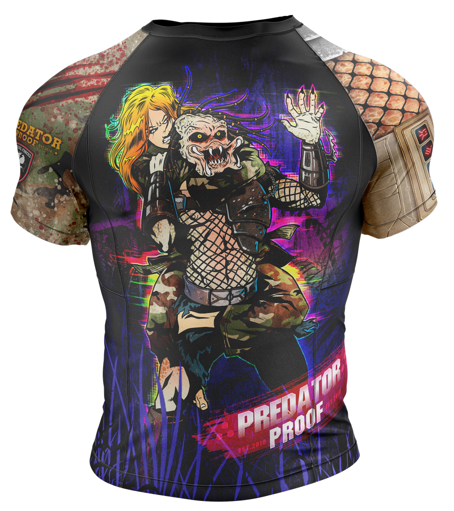 Predator Proof 2018 Rashguard Short Sleeves – Continuous Flow BJJ